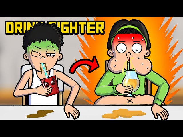 แข่งดื่มน้ำสุดแปลกเกือบท้องแตก!! | Drink Fighter [ เกมส์มือถือ ...