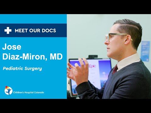 Meet Our Doc: Jose Diaz-Miron, MD, Pediatric Surgery