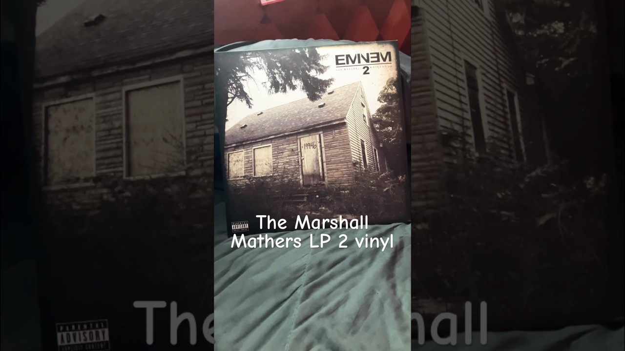 The Marshall matters LP 2 vinyl #eminem #themarshallmatherslp2