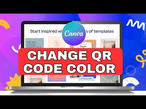 How to Change QR Code Color in Canva 2024?