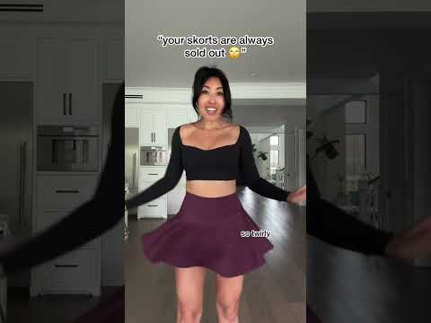 PSA: Skorts are BACK! And I made some little adjustments thanks to your feedback #fashion