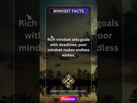 WEALTH MINDSET FACTS