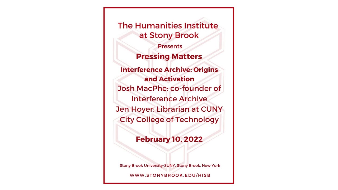 Interference Archive: Origins and Activation