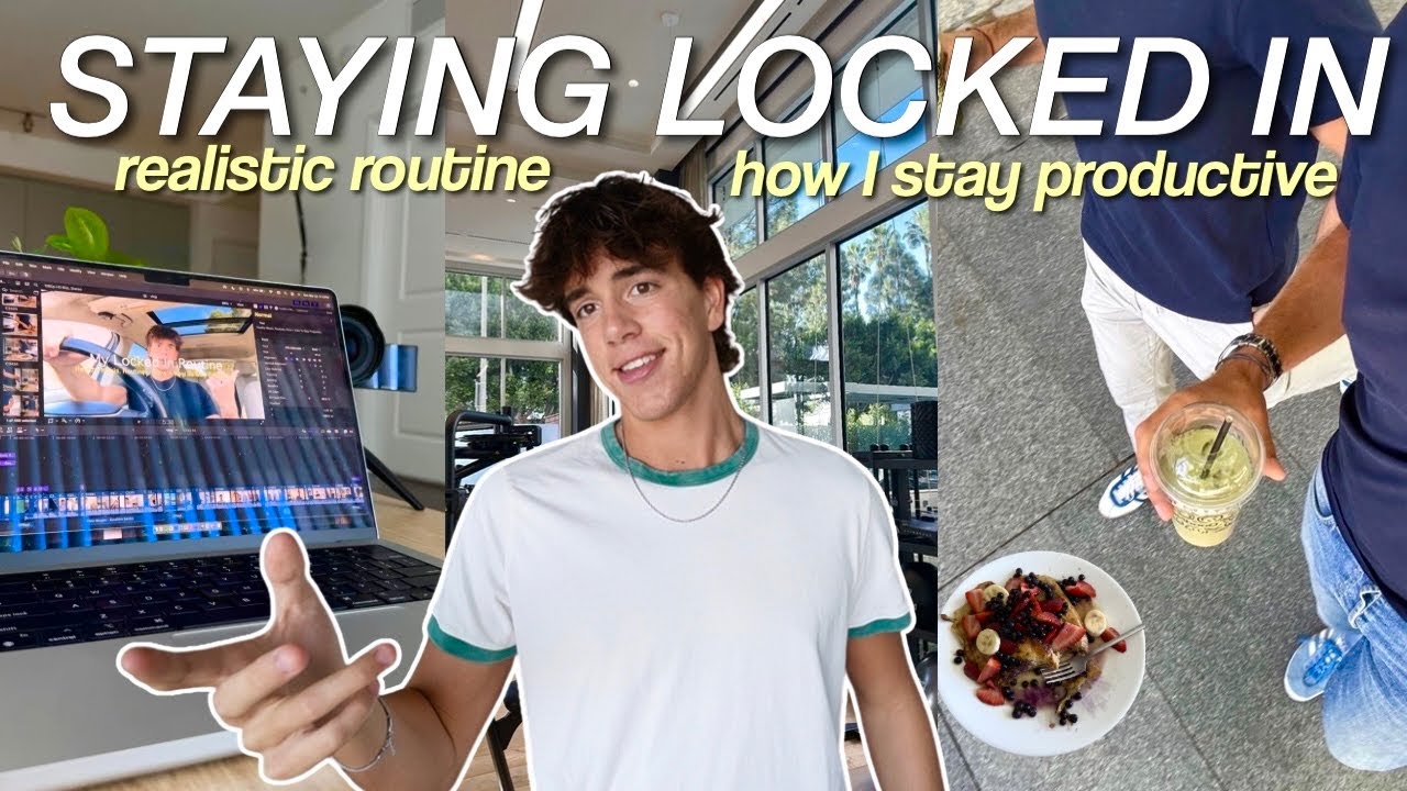 How I Stay Productive Every Day: Realistic & Healthy Routine