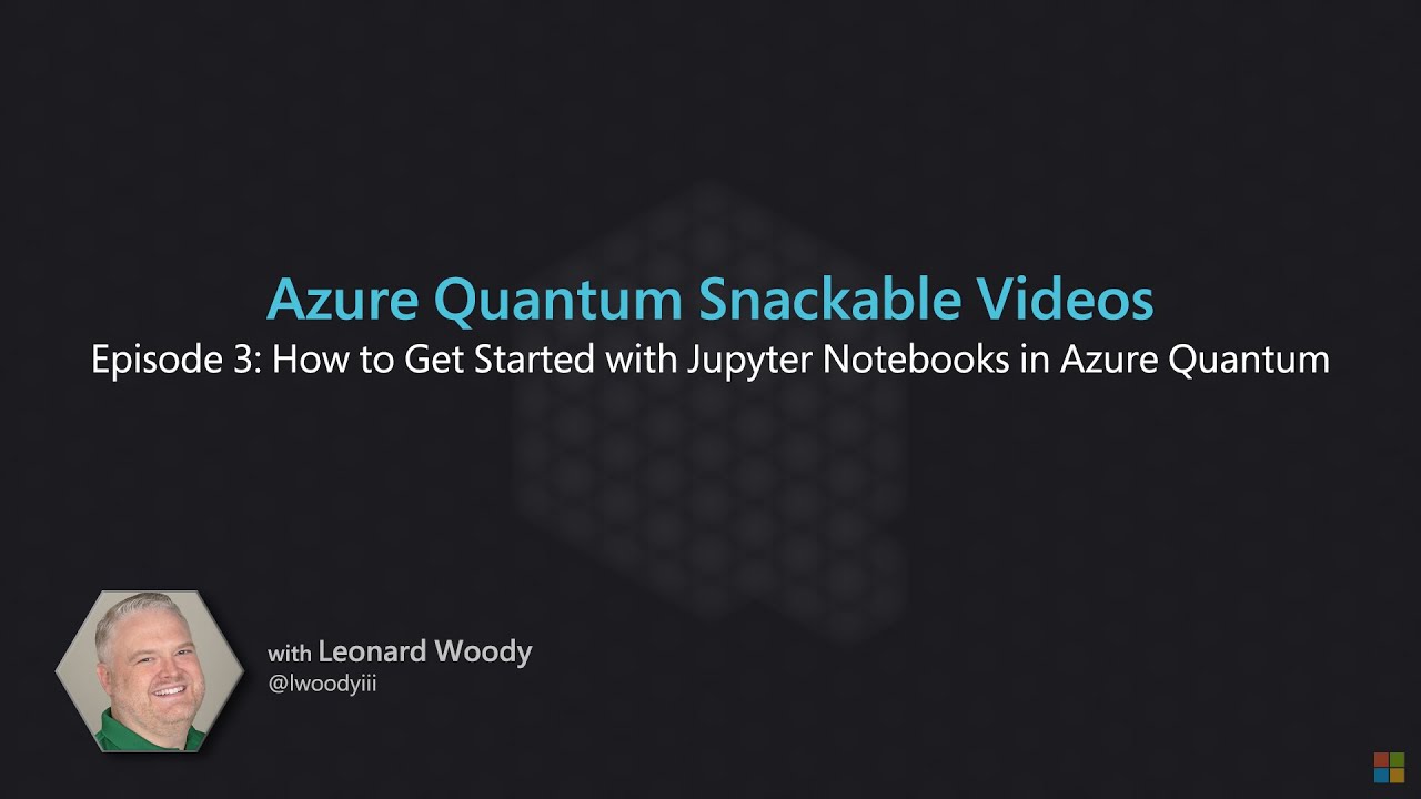 How to Get Started with Jupyter notebooks in Azure Quantum