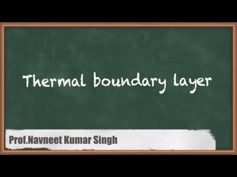 Thermal boundary layer - Fundamentals of Convection Heat Transfer - GATE Heat Transfer Video ...
