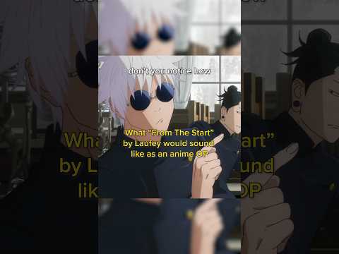 If “From The Start” by Laufey was an anime opening