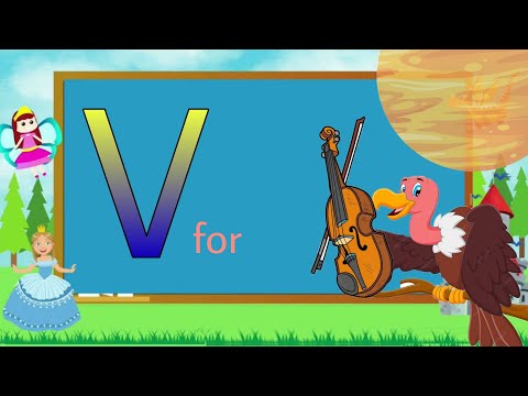 V for van, learn more words starting with V @littleinfoforlearners2022