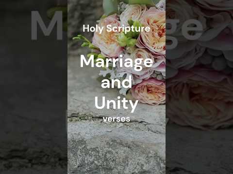 Marriage and Unity |Holy Scripture | Bible verses | Bible | Jesus #bible #bibleverses #jesus #shorts