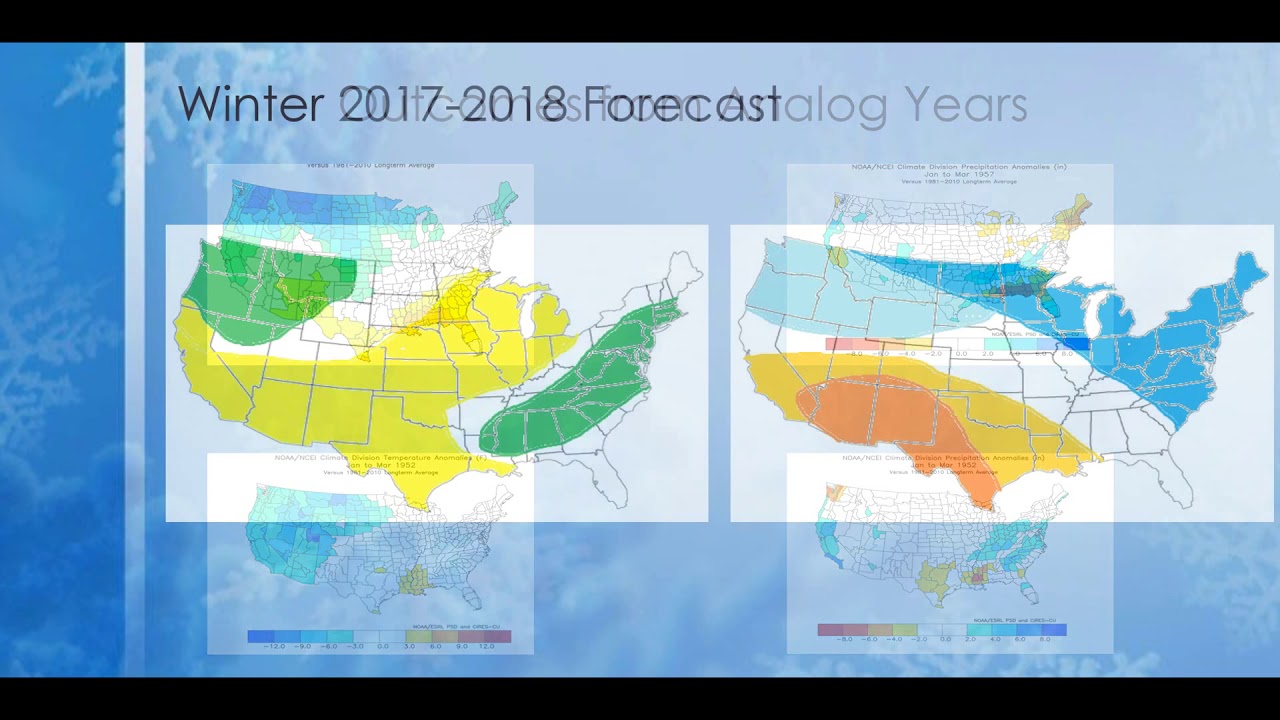 2017-2018 Complete Winter Forecast Part 1