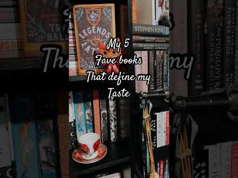 5 Books that define my taste
