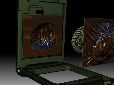 🎬 Stasis Container for Facehuggers from the movie "Alien: Romulus". 1:1 ...