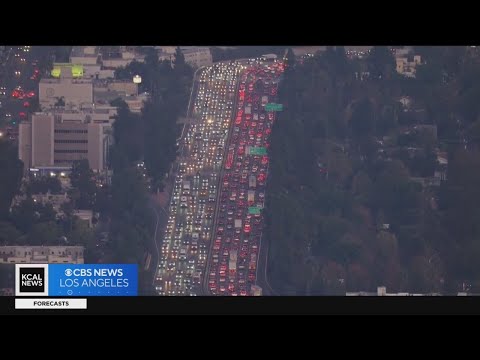 Traffic jams in Downtown Los Angeles expected to worsen over the weekend