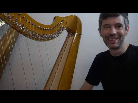 Playing a fast 123 pattern from Lapkon's Spinning Wheel - Harp Tuesday ep. 142