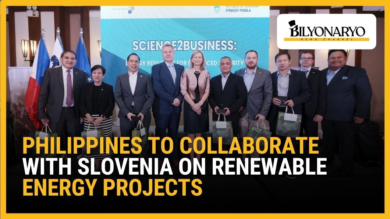 Philippines to collaborate with Slovenia on renewable energy projects | The Daily Dish