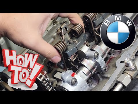 [Easy Peasy] N55/N52 Engine BMW! Installing Cam follower, Cam Bridge and Retainer Springs #repair
