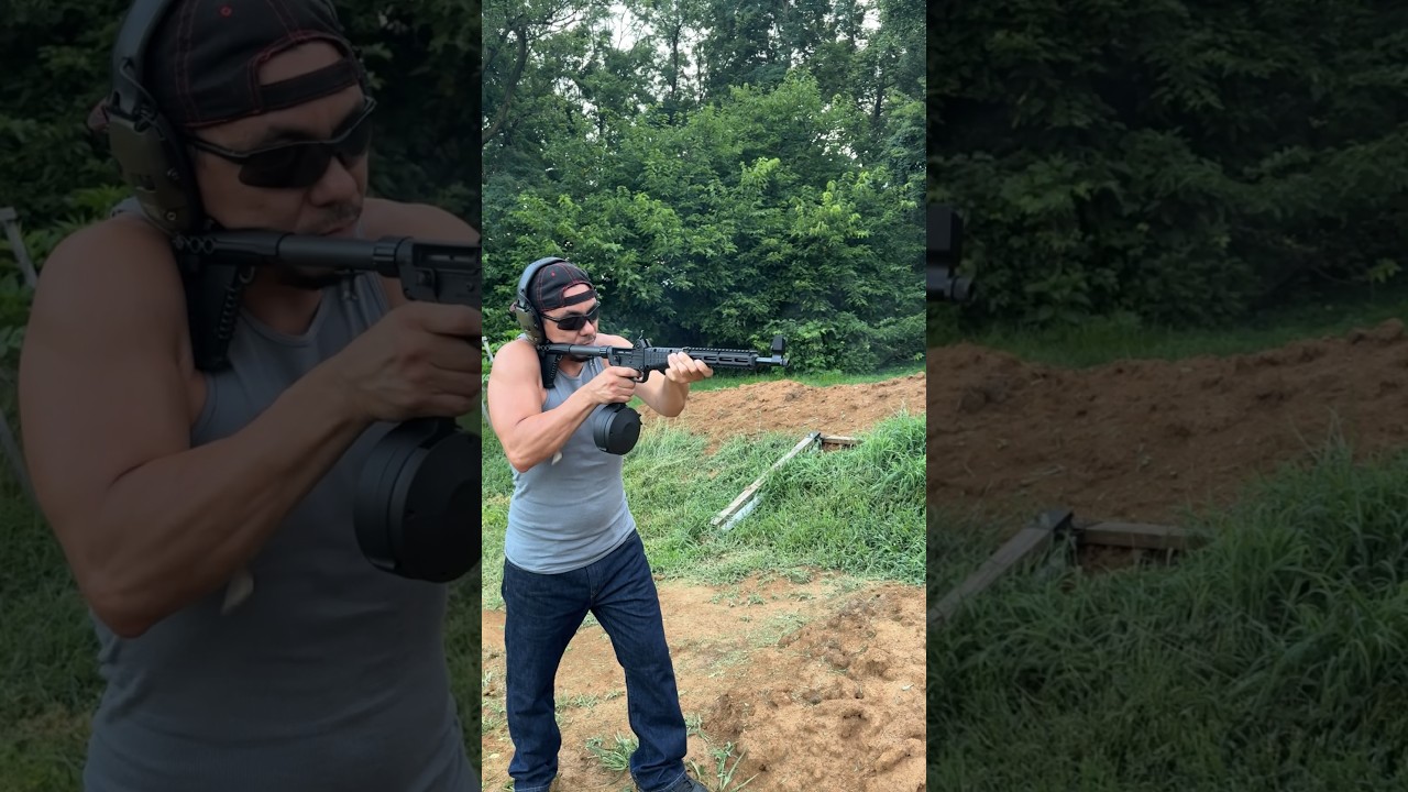 KelTec Sub2000 with that drum mag