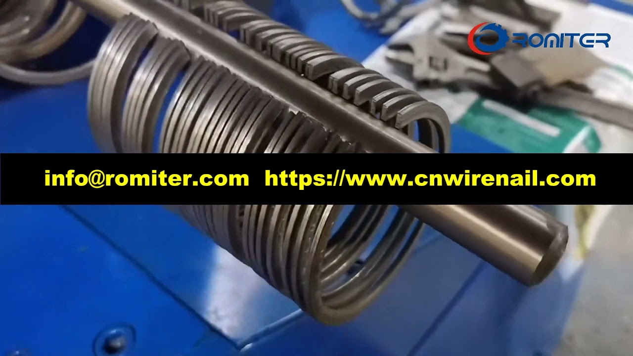 Automatic Circlips Rings Bending Making Machine