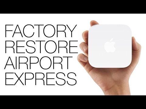 How to Factory Reset Apple Airport Express! Soft Reset, Hard Reset or Factory Reset your Basestation