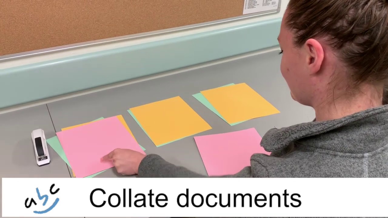 Collate documents- Video Model
