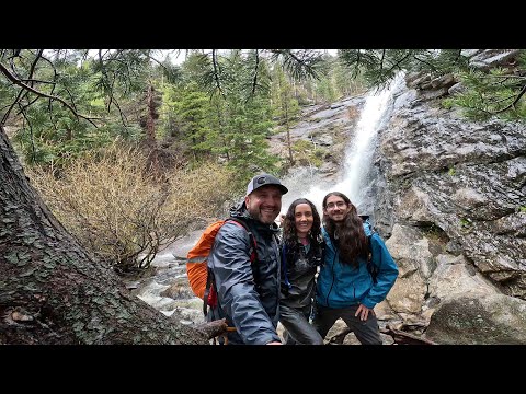 Bridal Veil Falls via Cow Creek Trail - Rocky Mountain National Park - CO - 4K