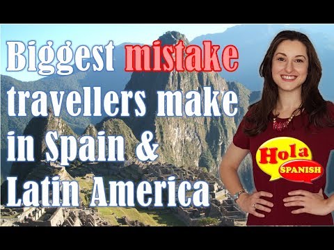 Must watch before travelling to Spain or Latin America! | HOLA SPANISH
