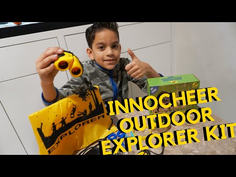 Innocheer Outdoor Kids Explorer Kit WITH BINOCULARS | TOY REVIEW Adrianadventures