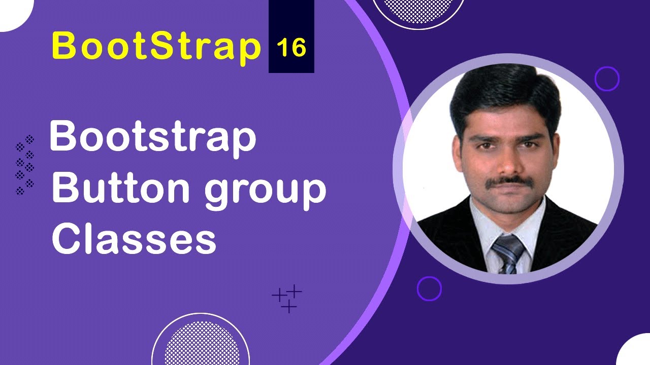 Bootstrap Button Group Classes - Bootstrap5  Tutorial 16 🚀