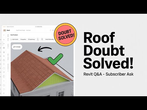 The BIGGEST Revit ROOF Mistakes and How to FIX Them