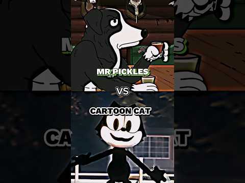Mr Pickles vs Cartoon Cat (666 sub special) #edit #1v1 #shorts