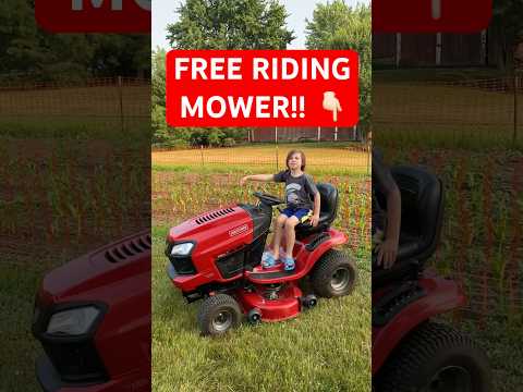 FREE Craftsman Riding Lawn Mower - Will it Run? #free