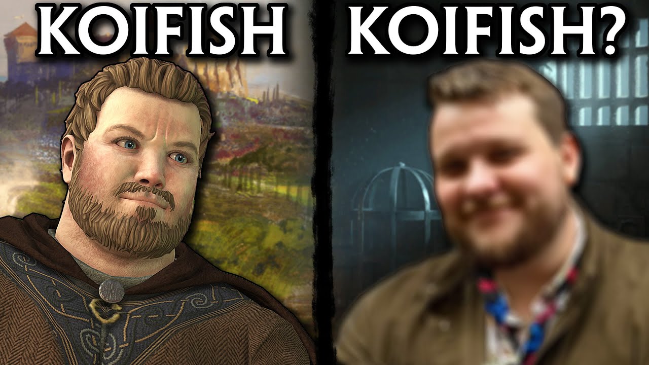 I Played as THE REAL KOIFISH (Me) in Crusader Kings 3!