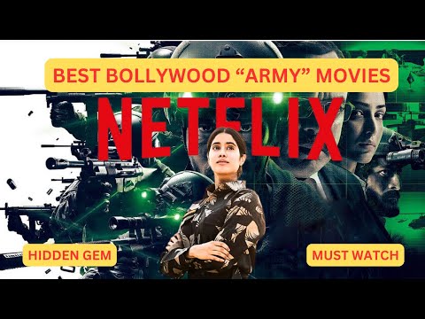 Top 5 Best Indian Army Movies on NETFLIX | Must Watch Indian Military Movies | 15 August Special