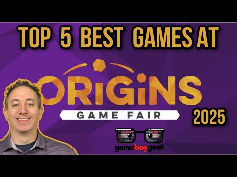 Top 5 Best Games Releasing at Origins Game Fair 2025