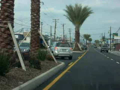 Hilltop Drive Palm Trees Redding California