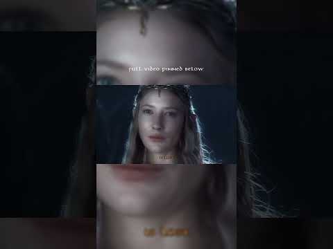 Galadriel's opening monologue isn't said by her in the books #galadriel #lordoftherings #lotr