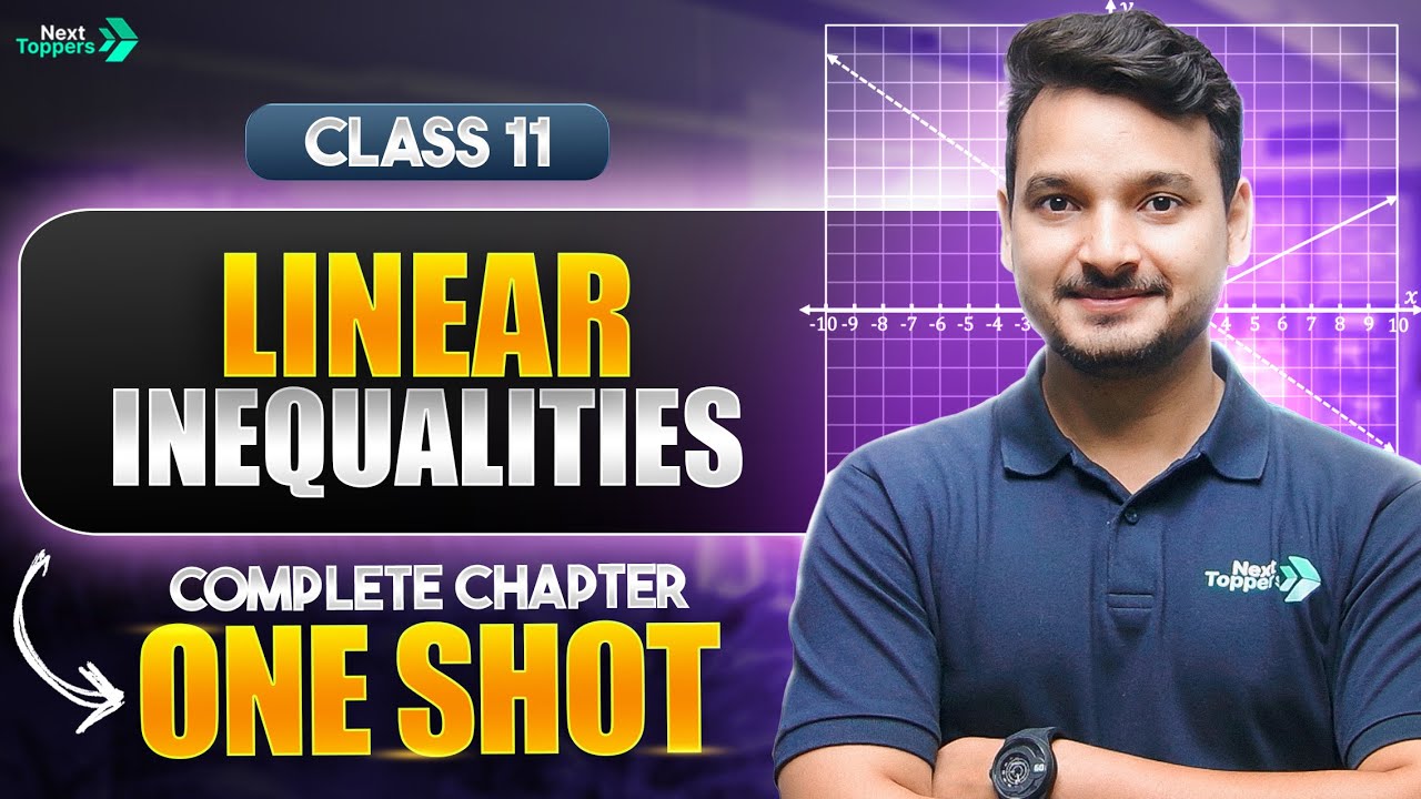 Linear Inequalities Class 11 One Shot | NCERT Maths Complete Chapter-6 Revision | CBSE 2025-26 Exam
