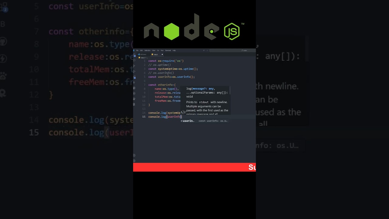 #os #nodejsdeveloper #nodejs #node #nodejsdevelopment #coder #coding