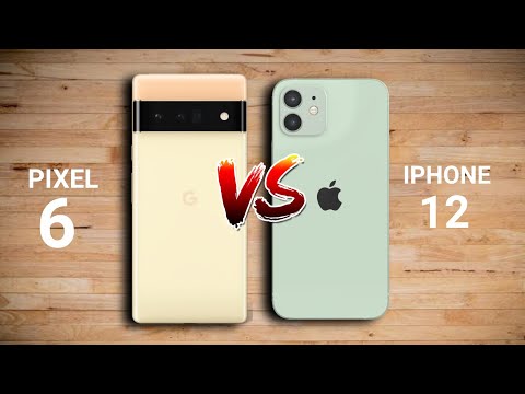 Google Pixel 6 vs iPhone 12