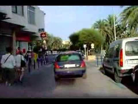 Scooter in Ibiza