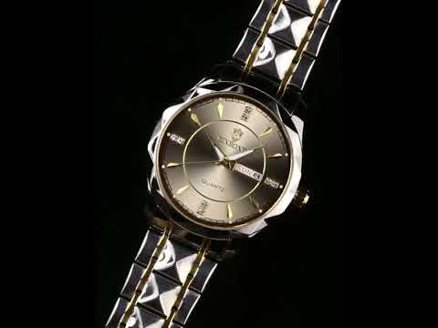 BINBOND B5552 Men's Casual Stainless Steel Quartz Wrist Watches,
