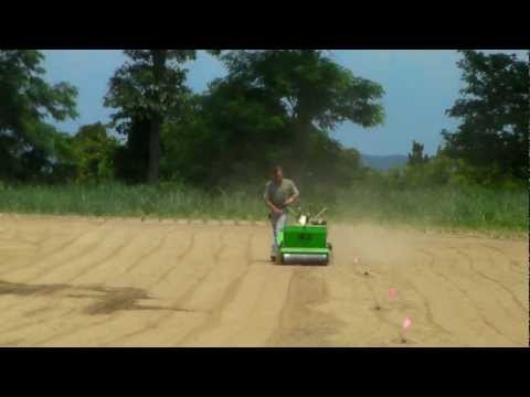 Lawn Seeder - Walk Behind Turf Grass seeding machine - Primary Seeder