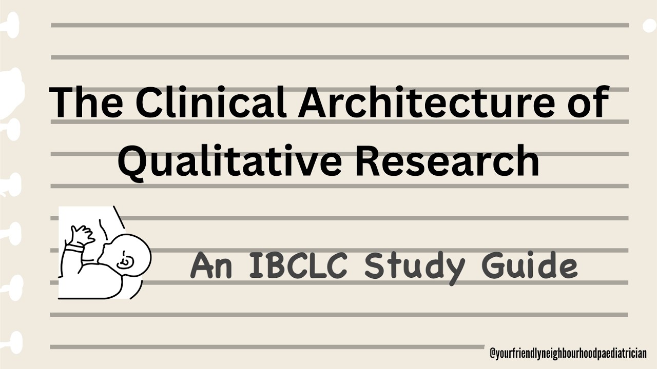 IBCLC Exam Prep | Mastering Qualitative Research in Lactation Studies