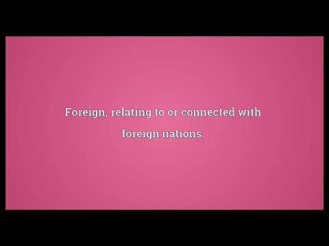 External Meaning