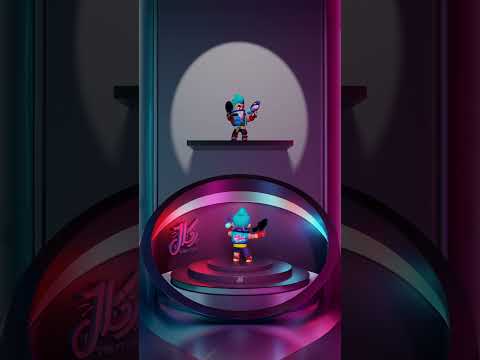 STL file Brawl Stars Colt Figurine - Dual Wielding Guns in Stylish Pose ...