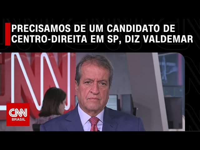 Boulos vem forte e precisamos de um candidato de centro-direita em SP, diz Valdemar Costa Neto à ...