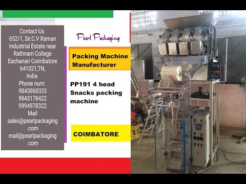 Packaging Machine - Free Flow Items Packing Machine Manufacturer from ...