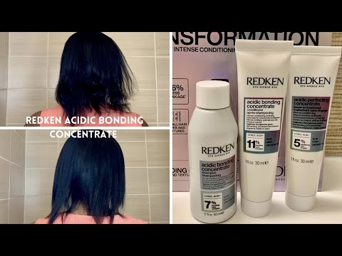 Redken Acidic Bonding Concentrate (Review) on Relaxed Hair