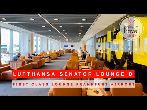 Lufthansa Senator Lounge B at Frankfurt Airport