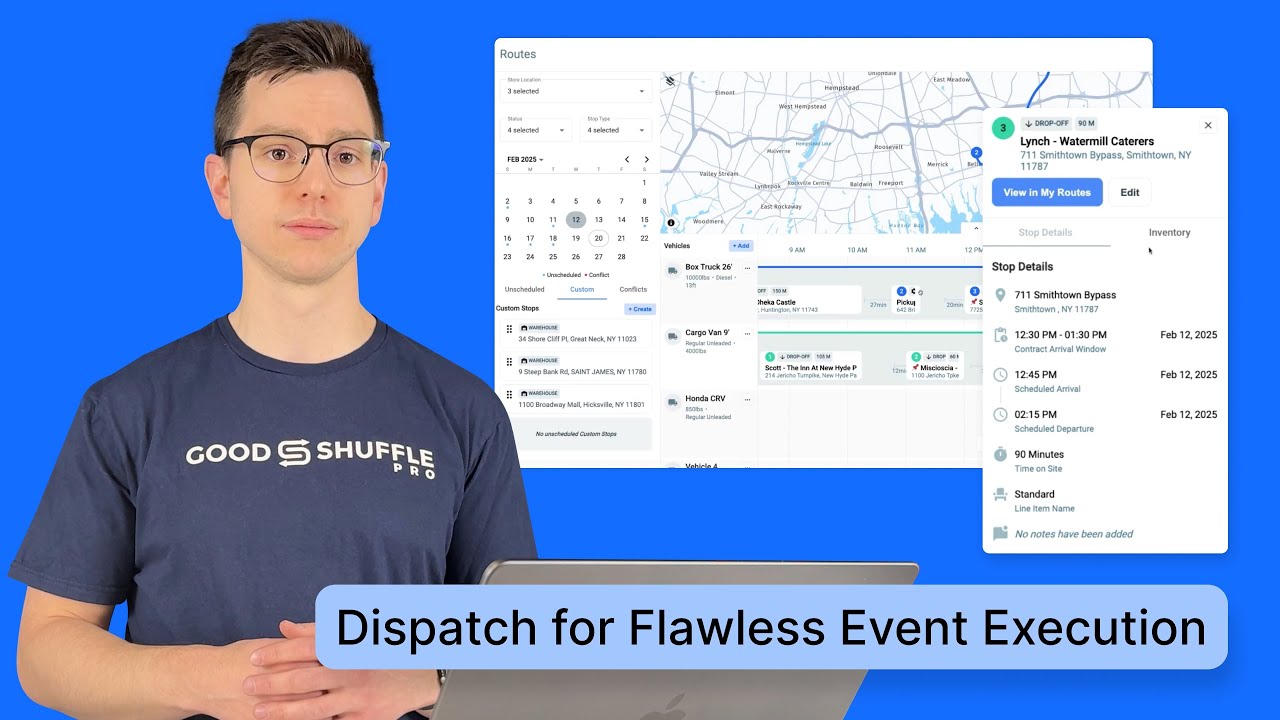 Dispatch: Confidently Plan & Adjust Routes